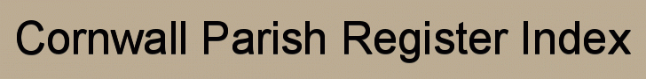 Map of the Historical Cornwall Parishes with Parish locater